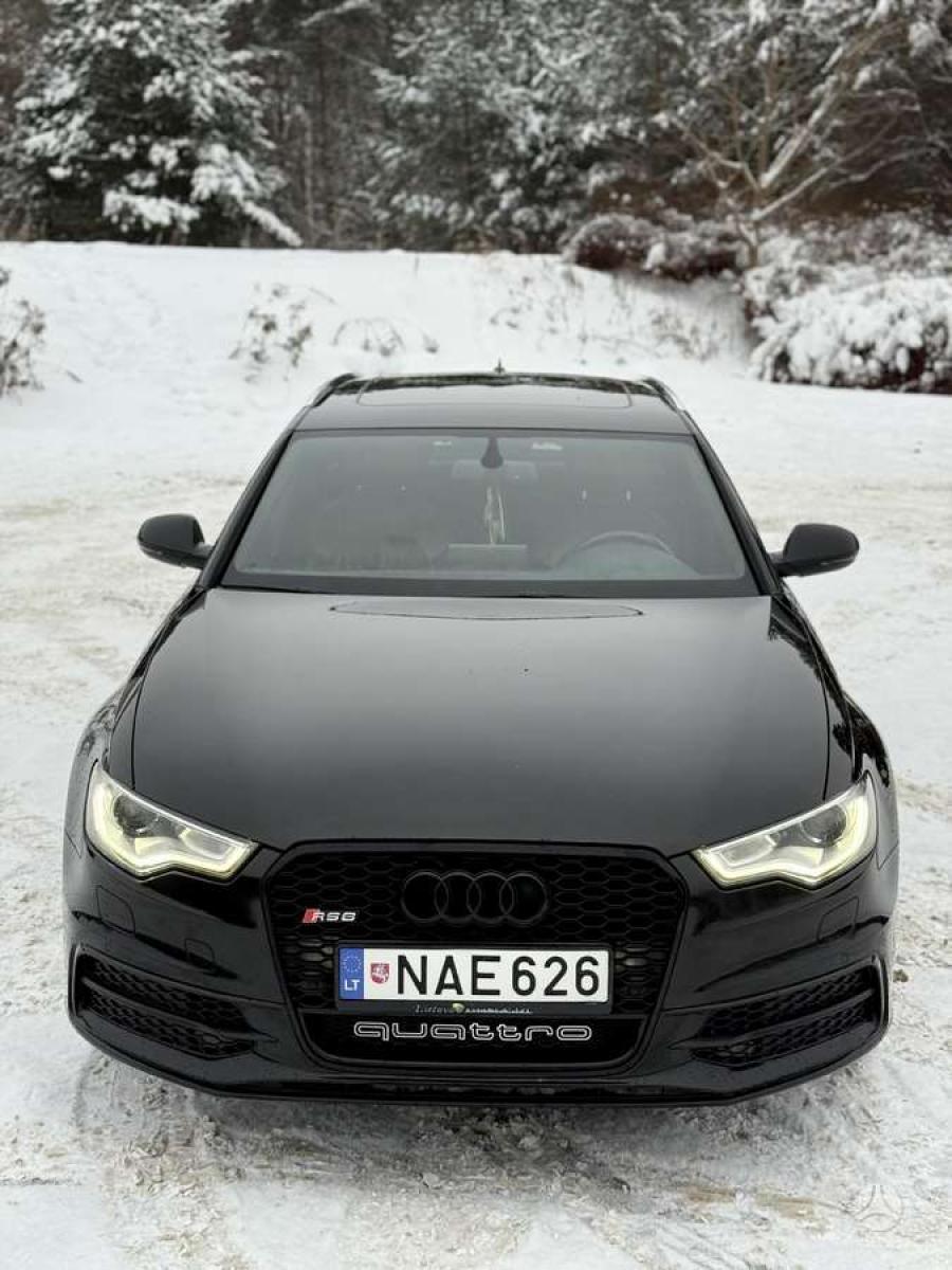 Black Audi A6 2013 in Vilnius, with an engine capacity of 3.00 L and mileage of 290 thousand km for 10500 €, photo 3 on AUTOMOTO.COM.LV