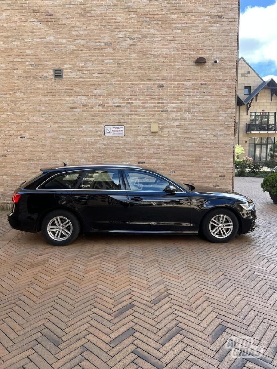 Melns Audi A6 2013 Viļņa, ar dzinēja tilpumu 2.00 L un nobraukumu 269 tūkst. km par 9600 €, foto 3 vietnē AUTOMOTO.COM.LV