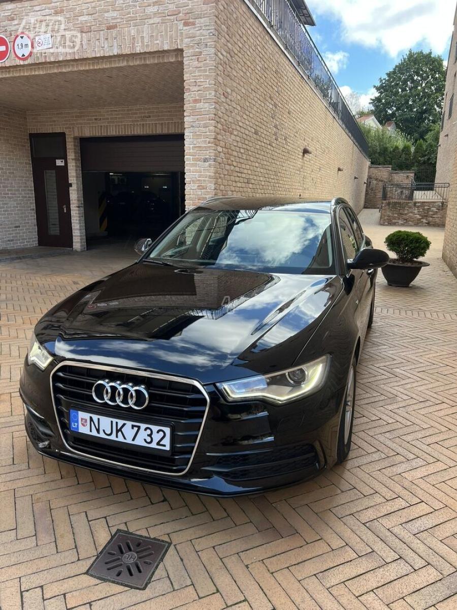 Melns Audi A6 2013 Viļņa, ar dzinēja tilpumu 2.00 L un nobraukumu 269 tūkst. km par 9600 €, foto 5 vietnē AUTOMOTO.COM.LV