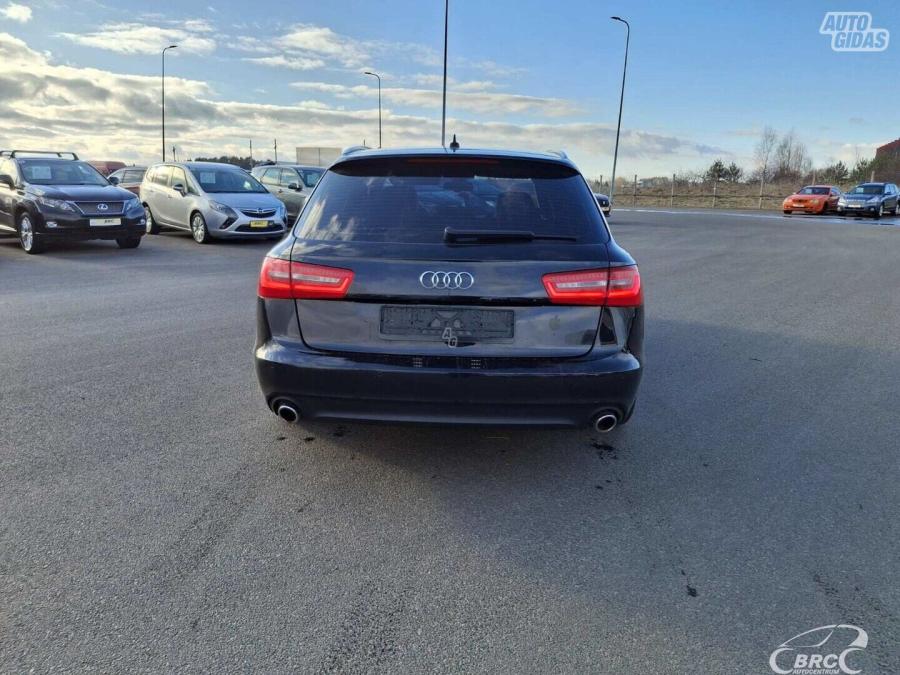 Black Audi A6 2013 in Avizieniai, with an engine capacity of 3.00 L and mileage of 287 thousand km for 9500 €, photo 4 on AUTOMOTO.COM.LV