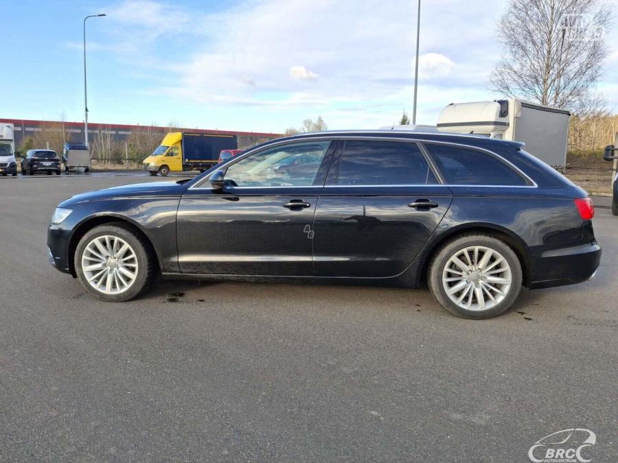 Black Audi A6 2013 in Avizieniai, with an engine capacity of 3.00 L and mileage of 287 thousand km for 9500 €, photo 6 on AUTOMOTO.COM.LV