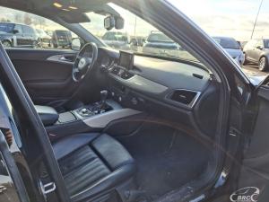 Black Audi A6 2013 in Avizieniai, with an engine capacity of 3.00 L and mileage of 287 thousand km for 9500 €, photo 12 on AUTOMOTO.COM.LV