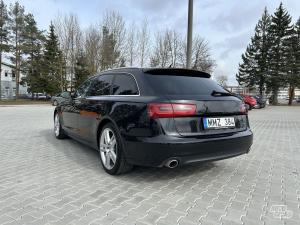 Melns Audi A6 2013 Šauļi, ar dzinēja tilpumu 3.00 L un nobraukumu 250 tūkst. km par 13500 €, foto  vietnē AUTOMOTO.COM.LV