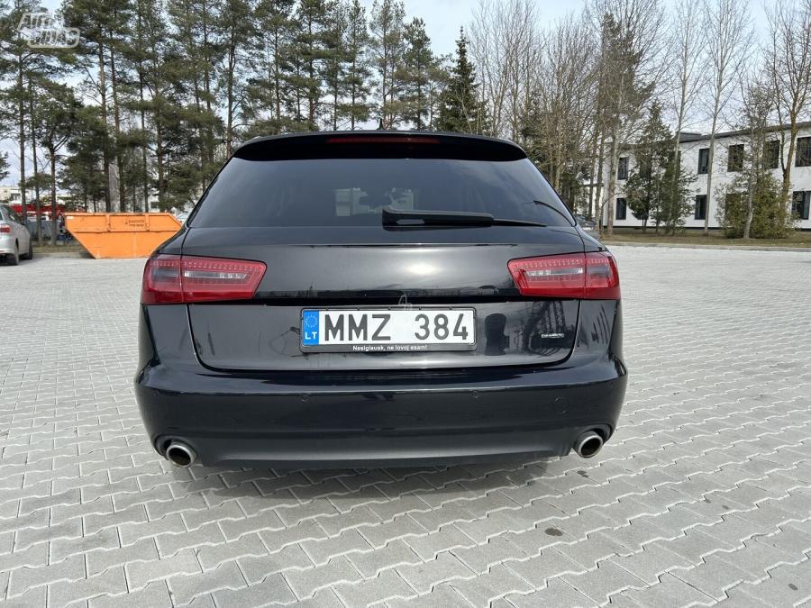 Black Audi A6 2013 in Siauliai, with an engine capacity of 3.00 L and mileage of 250 thousand km for 13500 €, photo 5 on AUTOMOTO.COM.LV