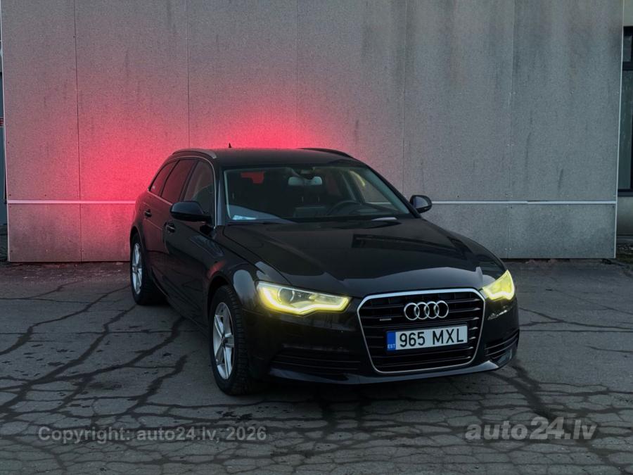 Melns Audi A6 2013 Narva, ar dzinēja tilpumu 3.00 L un nobraukumu 315 tūkst. km par 9999 €, foto 1 vietnē AUTOMOTO.COM.LV