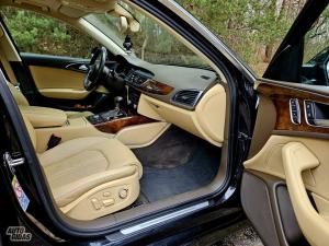 Black Audi A6 2013 in Vilnius, with an engine capacity of 3.00 L and mileage of 278 thousand km for 11500 €, photo 17 on AUTOMOTO.COM.LV