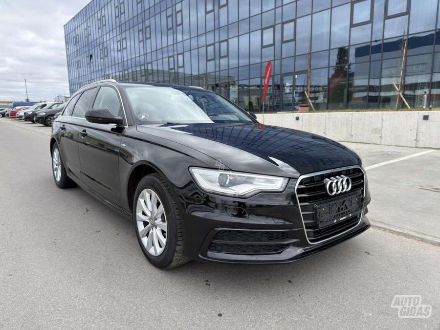 Black Audi A6 2013 in Kaunas, with an engine capacity of 3.00 L and mileage of 339 thousand km for 9250 €, photo 1 on AUTOMOTO.COM.LV