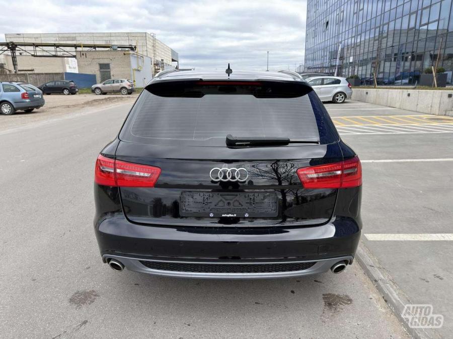 Black Audi A6 2013 in Kaunas, with an engine capacity of 3.00 L and mileage of 339 thousand km for 9250 €, photo 10 on AUTOMOTO.COM.LV