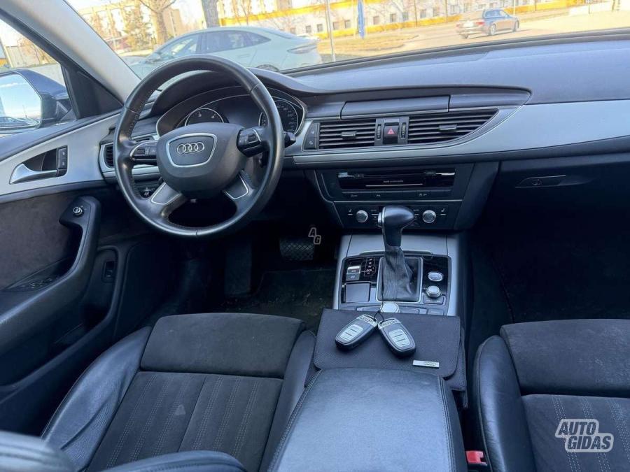 Black Audi A6 2013 in Kaunas, with an engine capacity of 3.00 L and mileage of 339 thousand km for 9250 €, photo 13 on AUTOMOTO.COM.LV
