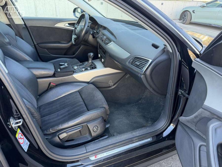 Black Audi A6 2013 in Kaunas, with an engine capacity of 3.00 L and mileage of 339 thousand km for 9250 €, photo 14 on AUTOMOTO.COM.LV