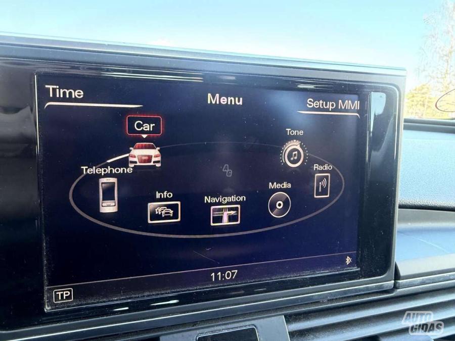 Black Audi A6 2013 in Kaunas, with an engine capacity of 3.00 L and mileage of 339 thousand km for 9250 €, photo 16 on AUTOMOTO.COM.LV