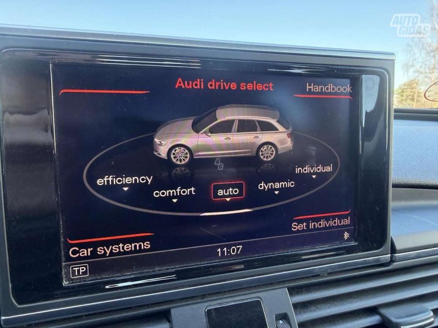 Black Audi A6 2013 in Kaunas, with an engine capacity of 3.00 L and mileage of 339 thousand km for 9250 €, photo 17 on AUTOMOTO.COM.LV