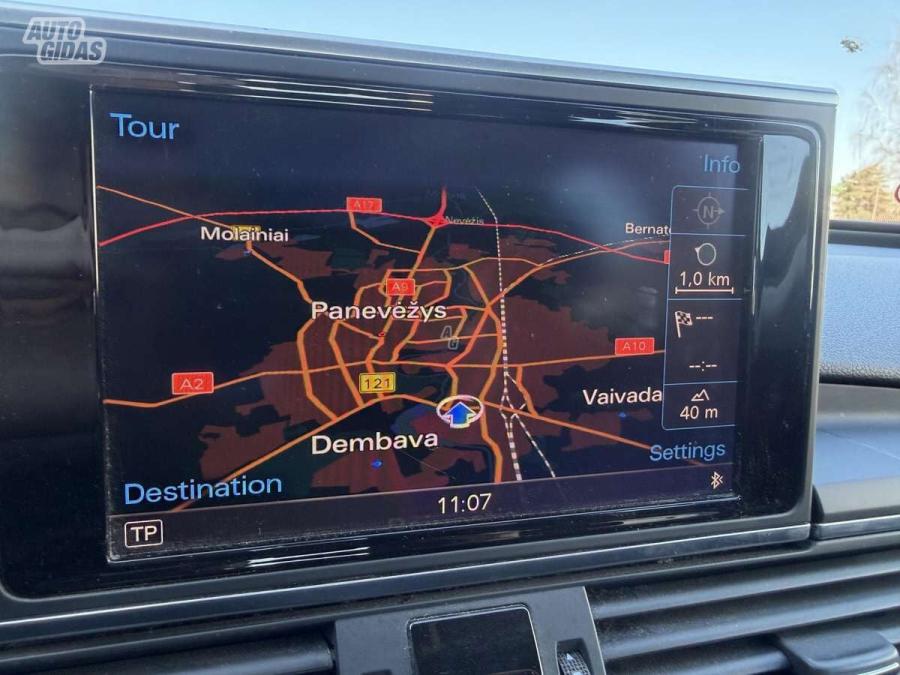 Black Audi A6 2013 in Kaunas, with an engine capacity of 3.00 L and mileage of 339 thousand km for 9250 €, photo 18 on AUTOMOTO.COM.LV