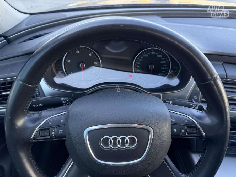 Black Audi A6 2013 in Kaunas, with an engine capacity of 3.00 L and mileage of 339 thousand km for 9250 €, photo 22 on AUTOMOTO.COM.LV