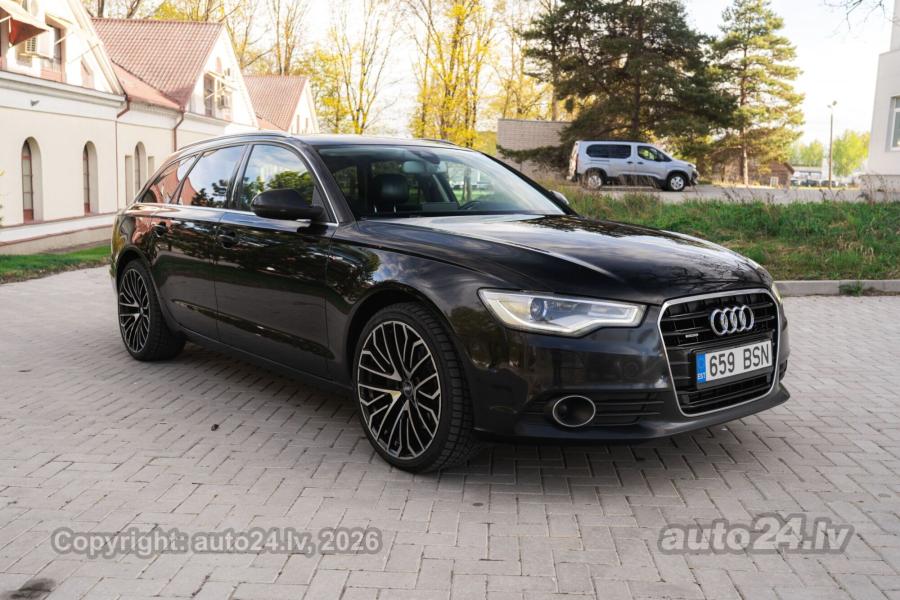 Melns Audi A6 2013 Tartu, ar dzinēja tilpumu 3.00 L un nobraukumu 379 tūkst. km par 8500 €, foto 1 vietnē AUTOMOTO.COM.LV