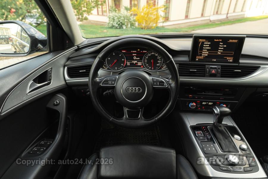 Melns Audi A6 2013 Tartu, ar dzinēja tilpumu 3.00 L un nobraukumu 379 tūkst. km par 8500 €, foto 9 vietnē AUTOMOTO.COM.LV