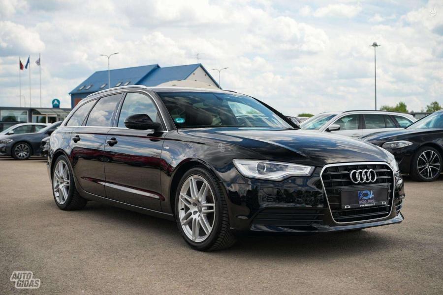 Melns Audi A6 2013 Marijampole, ar dzinēja tilpumu 3.00 L un nobraukumu 272 tūkst. km par 9950 €, foto 1 vietnē AUTOMOTO.COM.LV