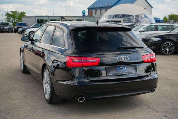 Black Audi A6 2013 in Marijampole, with an engine capacity of 3.00 L and mileage of 272 thousand km for 9950 €, photo 10 on AUTOMOTO.COM.LV