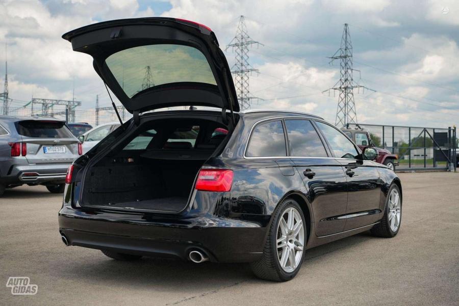 Melns Audi A6 2013 Marijampole, ar dzinēja tilpumu 3.00 L un nobraukumu 272 tūkst. km par 9950 €, foto 15 vietnē AUTOMOTO.COM.LV