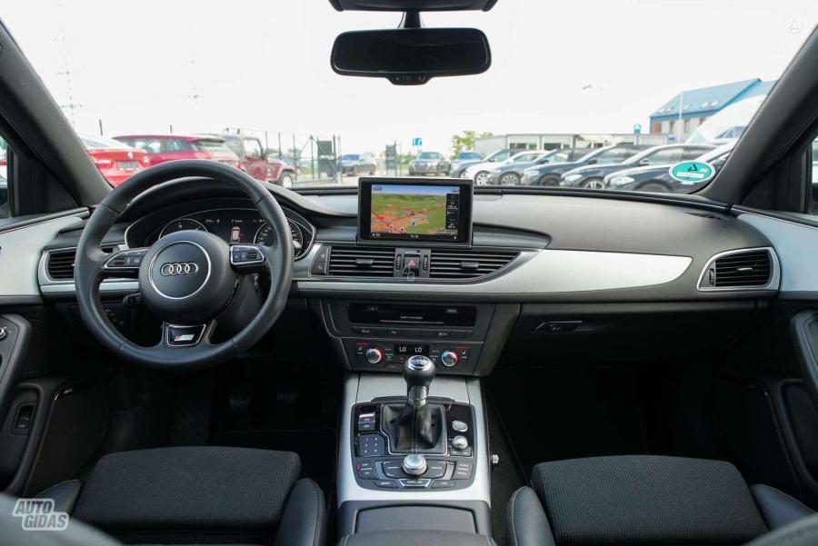 Melns Audi A6 2013 Marijampole, ar dzinēja tilpumu 3.00 L un nobraukumu 272 tūkst. km par 9950 €, foto 17 vietnē AUTOMOTO.COM.LV