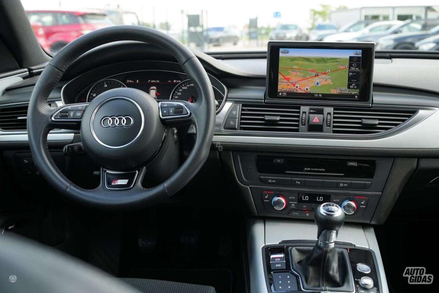 Melns Audi A6 2013 Marijampole, ar dzinēja tilpumu 3.00 L un nobraukumu 272 tūkst. km par 9950 €, foto 18 vietnē AUTOMOTO.COM.LV