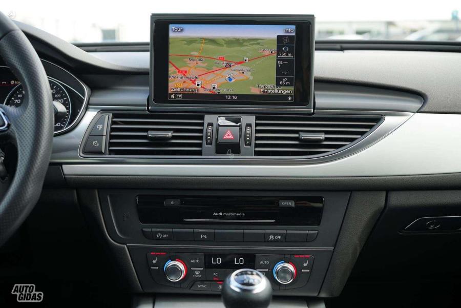 Melns Audi A6 2013 Marijampole, ar dzinēja tilpumu 3.00 L un nobraukumu 272 tūkst. km par 9950 €, foto 19 vietnē AUTOMOTO.COM.LV