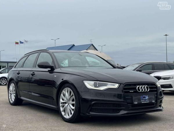 Black Audi A6 2013 in Marijampole, with an engine capacity of 3.00 L and mileage of 264 thousand km for 12450 €, photo 1 on AUTOMOTO.COM.LV
