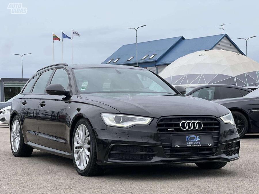 Black Audi A6 2013 in Marijampole, with an engine capacity of 3.00 L and mileage of 264 thousand km for 12450 €, photo 3 on AUTOMOTO.COM.LV