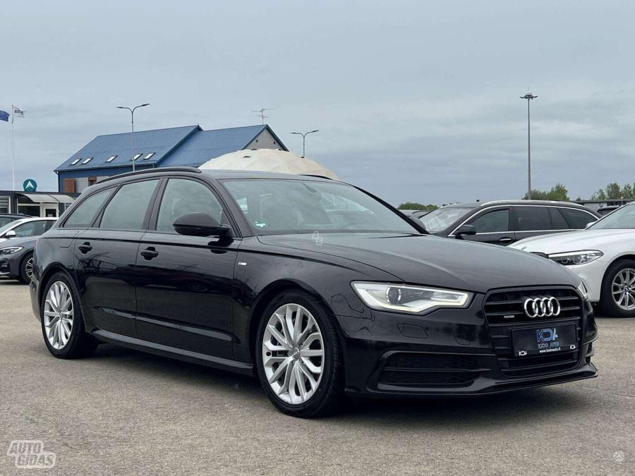 Black Audi A6 2013 in Marijampole, with an engine capacity of 3.00 L and mileage of 264 thousand km for 12450 €, photo 4 on AUTOMOTO.COM.LV