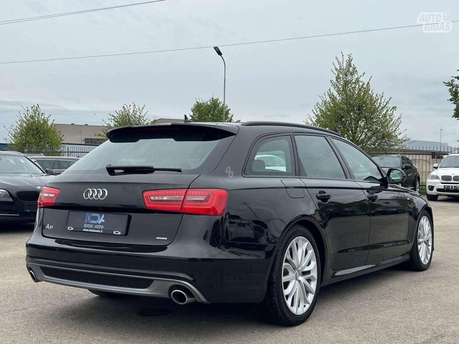 Black Audi A6 2013 in Marijampole, with an engine capacity of 3.00 L and mileage of 264 thousand km for 12450 €, photo 9 on AUTOMOTO.COM.LV