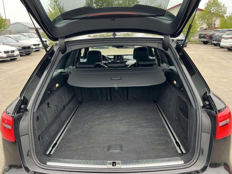 Black Audi A6 2013 in Marijampole, with an engine capacity of 3.00 L and mileage of 264 thousand km for 12450 €, photo 12 on AUTOMOTO.COM.LV