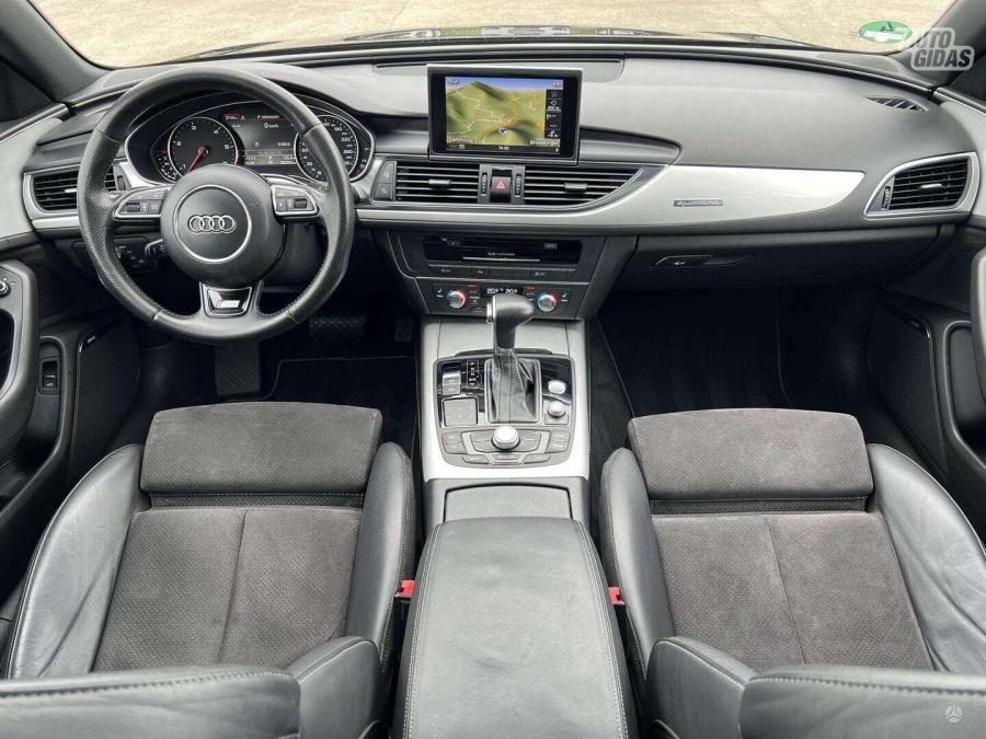 Black Audi A6 2013 in Marijampole, with an engine capacity of 3.00 L and mileage of 264 thousand km for 12450 €, photo 21 on AUTOMOTO.COM.LV