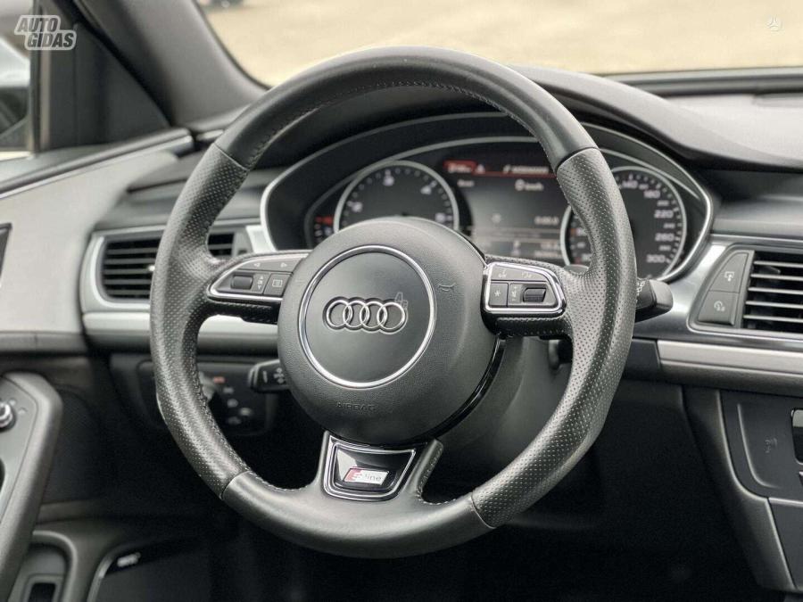 Black Audi A6 2013 in Marijampole, with an engine capacity of 3.00 L and mileage of 264 thousand km for 12450 €, photo 23 on AUTOMOTO.COM.LV