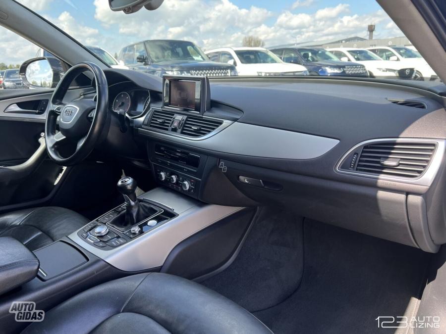 Melns Audi A6 2013 Tauragė, ar dzinēja tilpumu 2.00 L un nobraukumu 193 tūkst. km par 10600 €, foto 14 vietnē AUTOMOTO.COM.LV