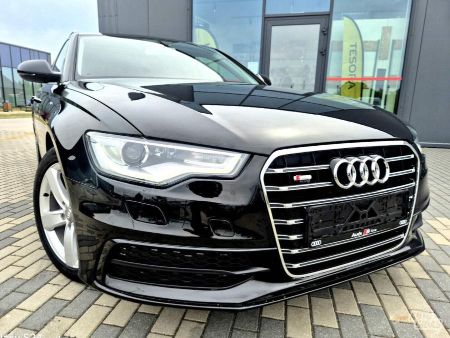 Melns Audi A6 2013 Šauļi, ar dzinēja tilpumu 3.00 L un nobraukumu 212 tūkst. km par 11850 €, foto 1 vietnē AUTOMOTO.COM.LV