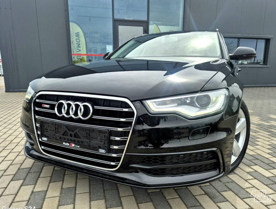 Melns Audi A6 2013 Šauļi, ar dzinēja tilpumu 3.00 L un nobraukumu 212 tūkst. km par 11850 €, foto 3 vietnē AUTOMOTO.COM.LV