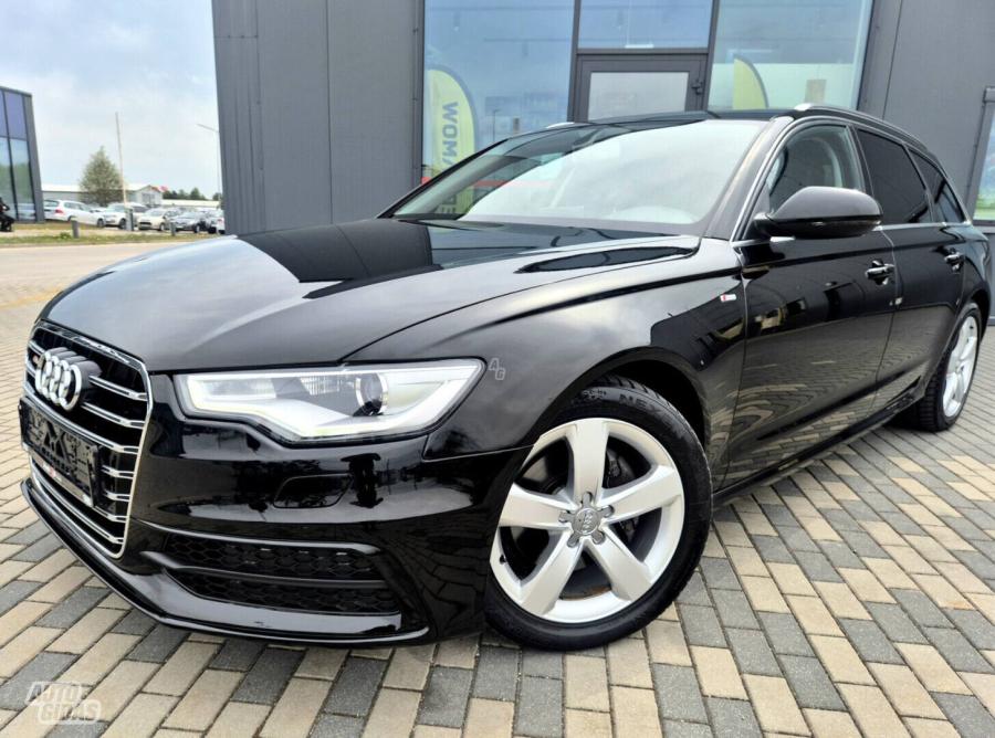 Melns Audi A6 2013 Šauļi, ar dzinēja tilpumu 3.00 L un nobraukumu 212 tūkst. km par 11850 €, foto 5 vietnē AUTOMOTO.COM.LV