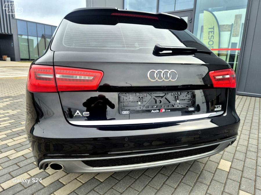 Melns Audi A6 2013 Šauļi, ar dzinēja tilpumu 3.00 L un nobraukumu 212 tūkst. km par 11850 €, foto 9 vietnē AUTOMOTO.COM.LV