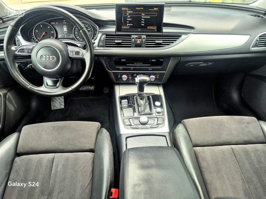 Melns Audi A6 2013 Šauļi, ar dzinēja tilpumu 3.00 L un nobraukumu 212 tūkst. km par 11850 €, foto 14 vietnē AUTOMOTO.COM.LV