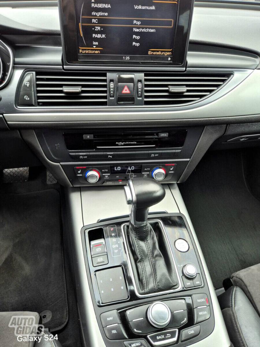 Melns Audi A6 2013 Šauļi, ar dzinēja tilpumu 3.00 L un nobraukumu 212 tūkst. km par 11850 €, foto 16 vietnē AUTOMOTO.COM.LV