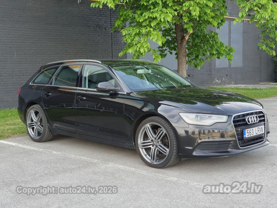 Black Audi A6 2013 in Tallinn, with an engine capacity of 2.00 L and mileage of 331 thousand km for 7950 €, photo 1 on AUTOMOTO.COM.LV