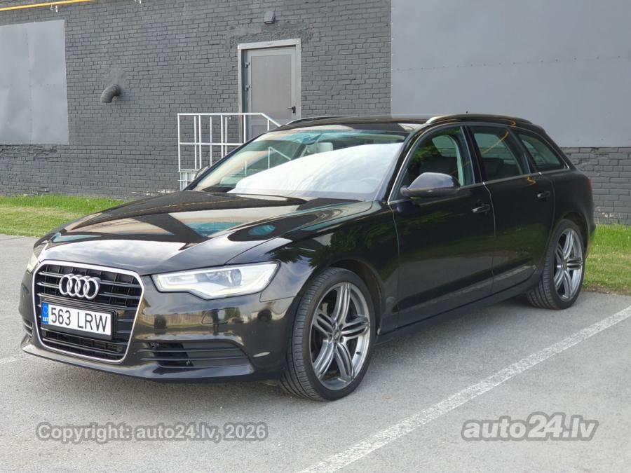 Black Audi A6 2013 in Tallinn, with an engine capacity of 2.00 L and mileage of 331 thousand km for 7950 €, photo 4 on AUTOMOTO.COM.LV