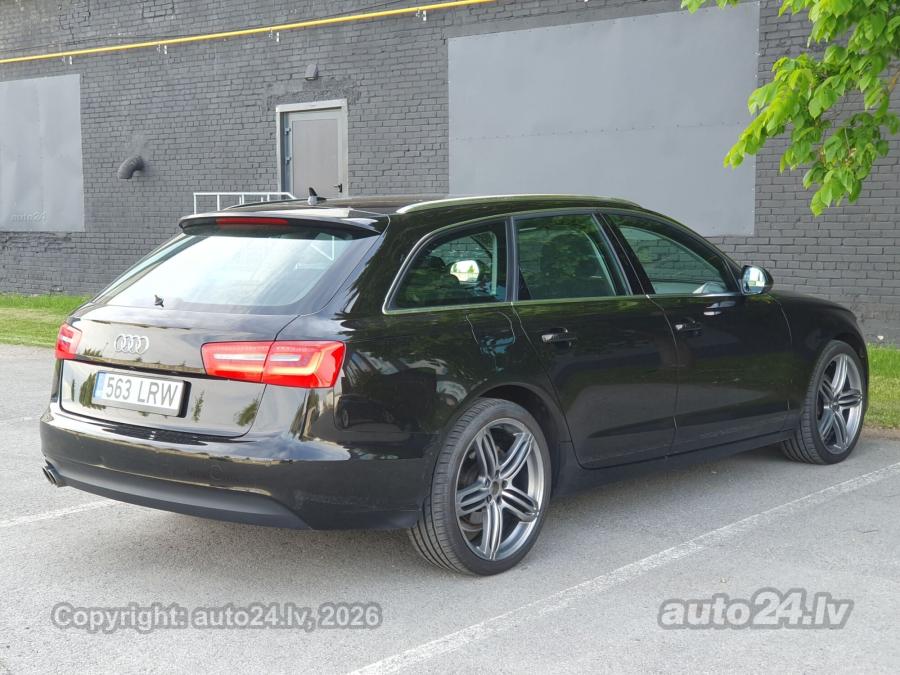 Black Audi A6 2013 in Tallinn, with an engine capacity of 2.00 L and mileage of 331 thousand km for 7950 €, photo 8 on AUTOMOTO.COM.LV