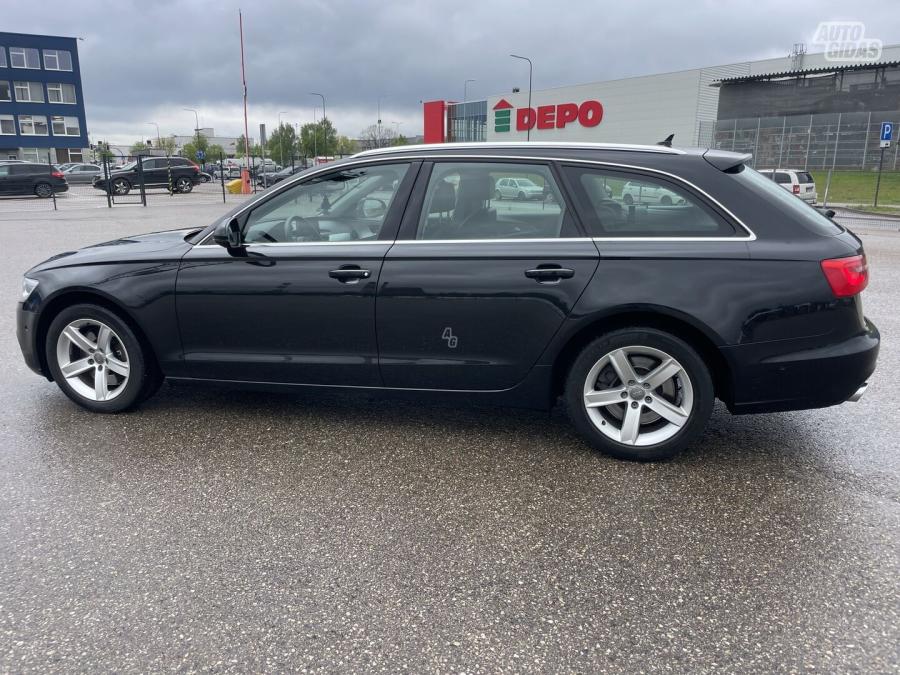 Black Audi A6 2013 in Kaunas, with an engine capacity of 3.00 L and mileage of 312 thousand km for 9800 €, photo 4 on AUTOMOTO.COM.LV