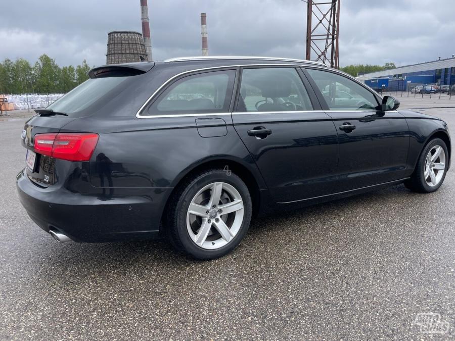 Black Audi A6 2013 in Kaunas, with an engine capacity of 3.00 L and mileage of 312 thousand km for 9800 €, photo 6 on AUTOMOTO.COM.LV