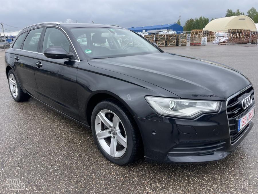 Black Audi A6 2013 in Kaunas, with an engine capacity of 3.00 L and mileage of 312 thousand km for 9800 €, photo 8 on AUTOMOTO.COM.LV