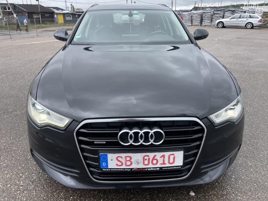 Black Audi A6 2013 in Kaunas, with an engine capacity of 3.00 L and mileage of 312 thousand km for 9800 €, photo 9 on AUTOMOTO.COM.LV