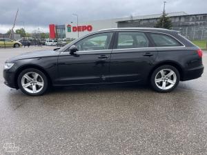 Black Audi A6 2013 in Kaunas, with an engine capacity of 3.00 L and mileage of 312 thousand km for 9800 €, photo 10 on AUTOMOTO.COM.LV