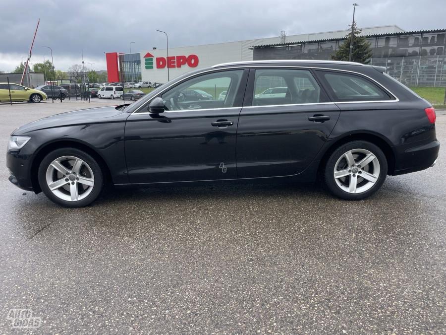 Black Audi A6 2013 in Kaunas, with an engine capacity of 3.00 L and mileage of 312 thousand km for 9800 €, photo 10 on AUTOMOTO.COM.LV