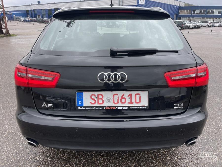 Black Audi A6 2013 in Kaunas, with an engine capacity of 3.00 L and mileage of 312 thousand km for 9800 €, photo 12 on AUTOMOTO.COM.LV